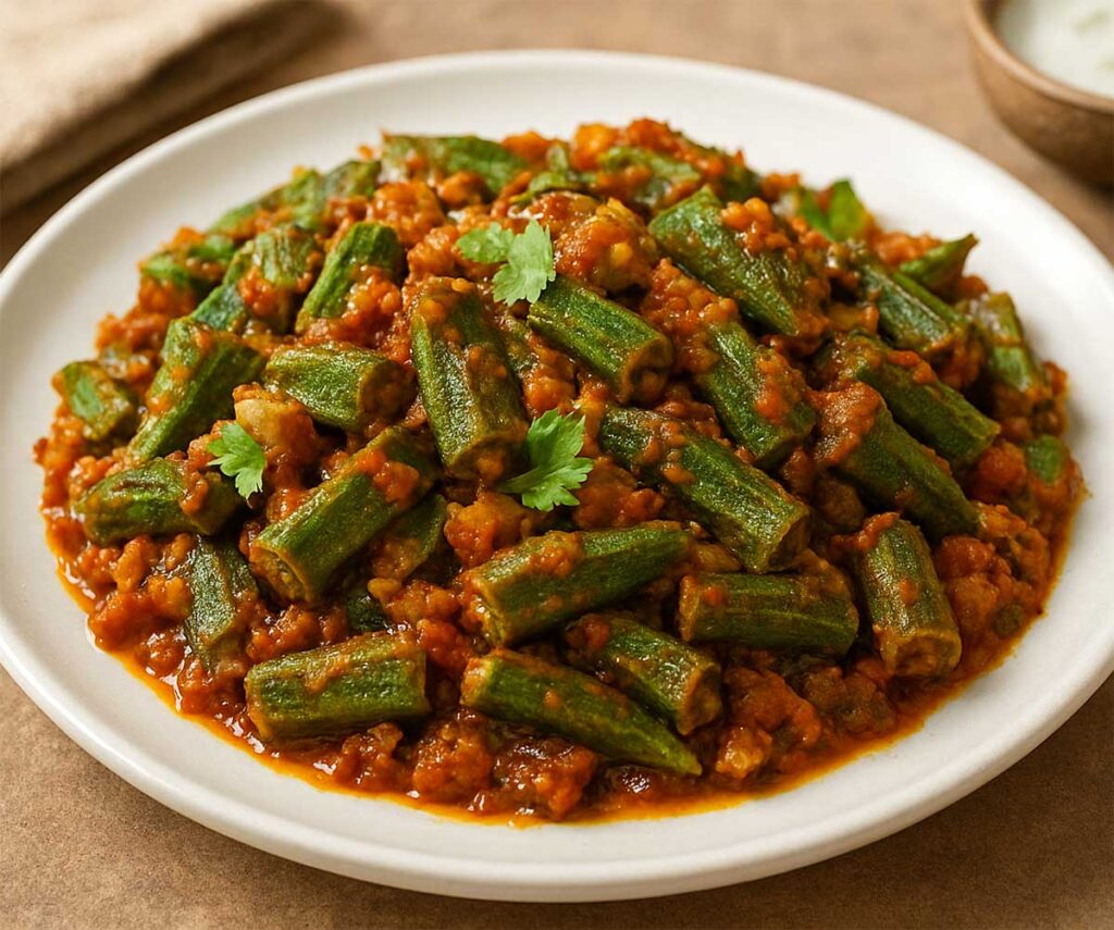 Bhindi Masala Recipe (Indian Okra Curry) : Healthy Indian Recipes