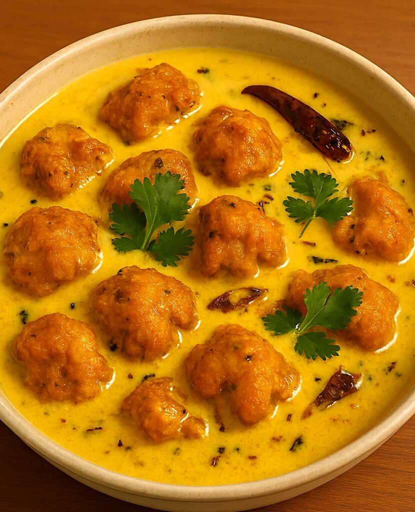 Kadhi Pakora Recipe : Healthy Indian Recipes