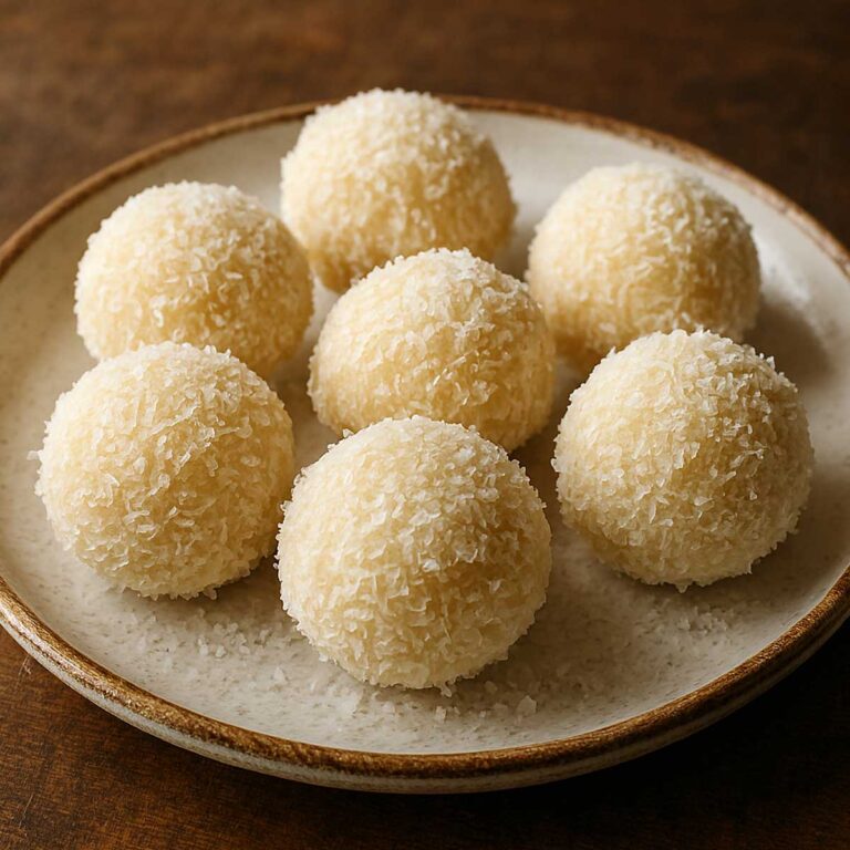 Coconut Ladoo Recipe - Healthy Indian Recipes