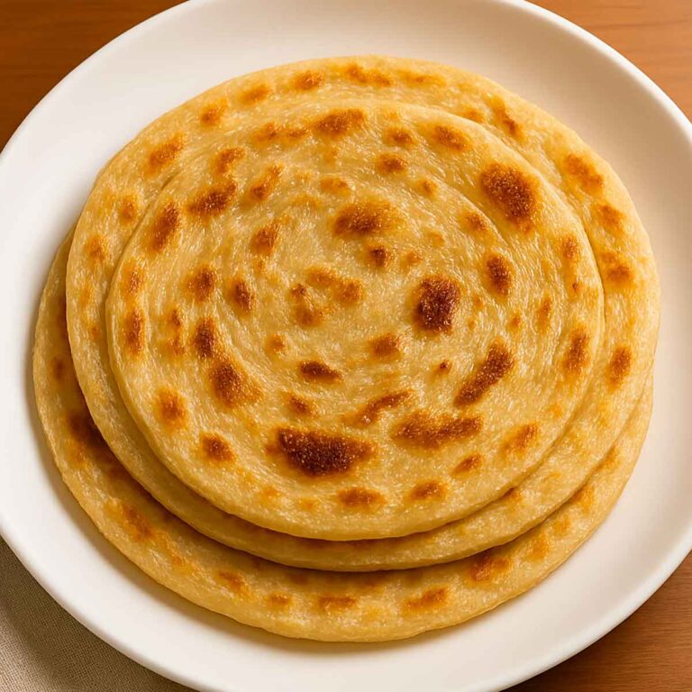 Paratha Recipe (Flaky Indian Flatbread) : Healthy Indian Recipes