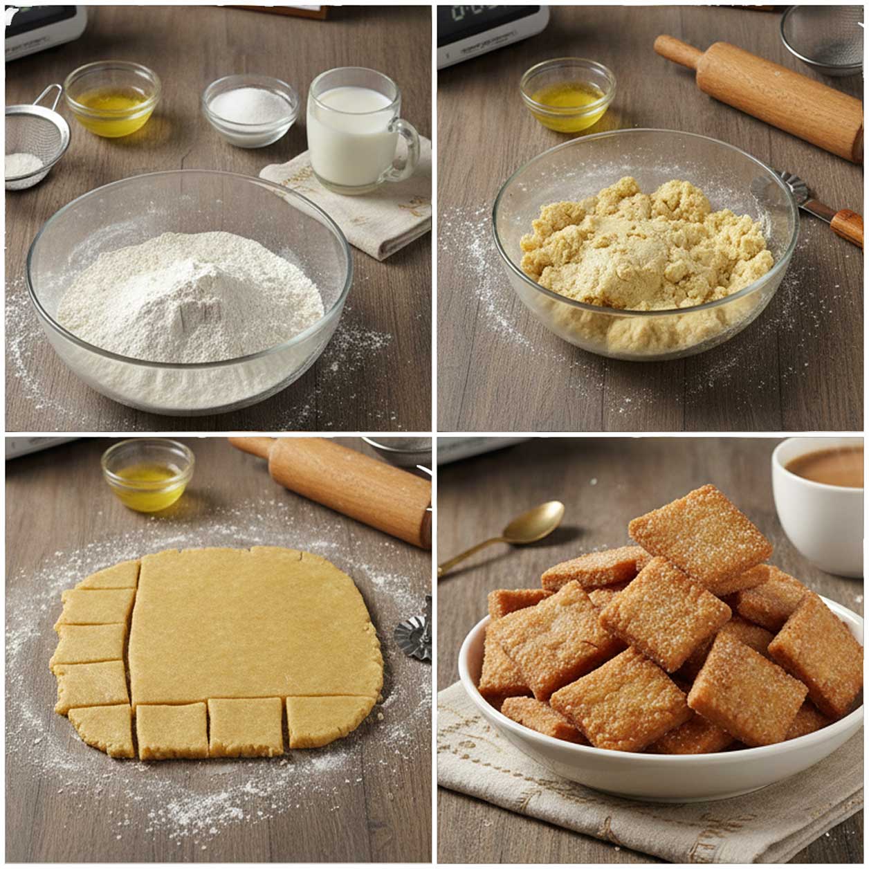 Shankarpali Recipe (Crispy Sweet Shakarpara) : Healthy Indian Recipes